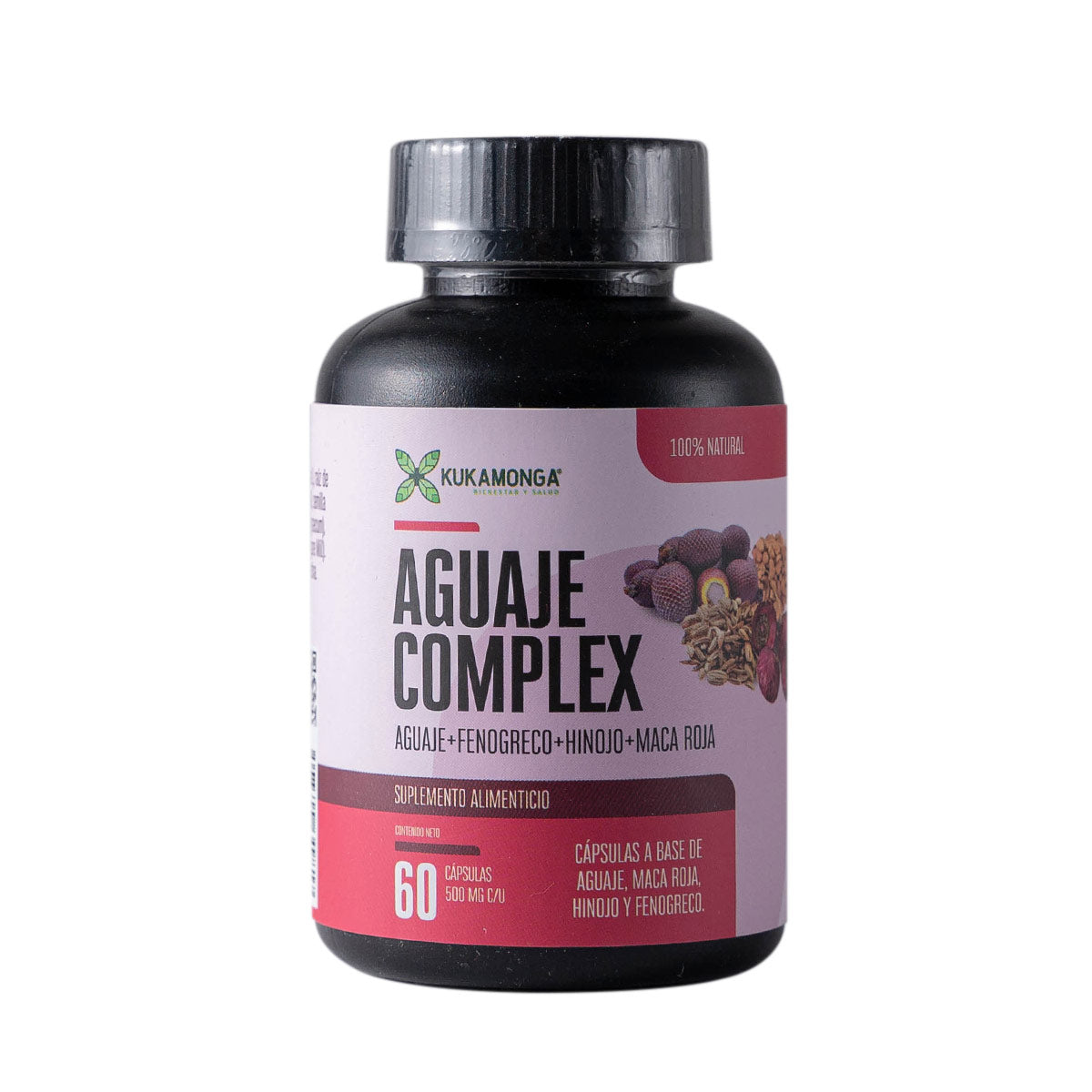 Aguaje Complex 60 cápsulas - Kukamonga – Tienda Kukamonga
