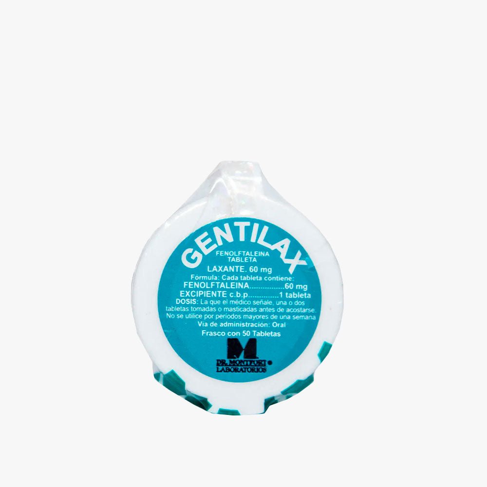 Gentilax 50 tabletas – Tienda Kukamonga